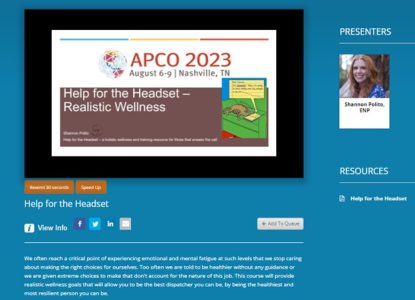 Session Recordings | APCO 2024